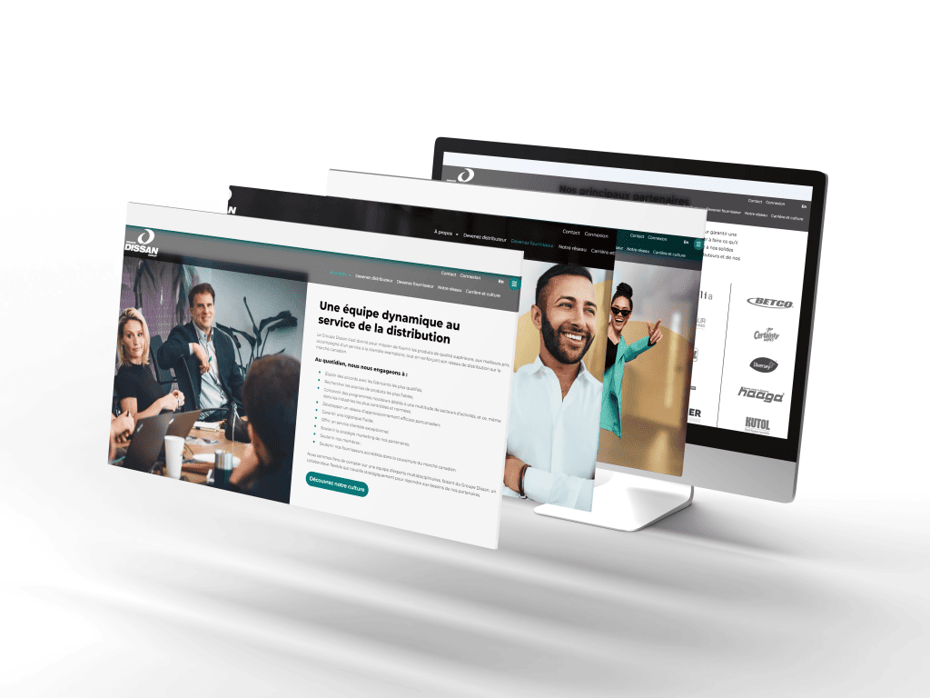 Le Groupe Dissan dévoile son nouveau site web vitrine - Groupe Dissan